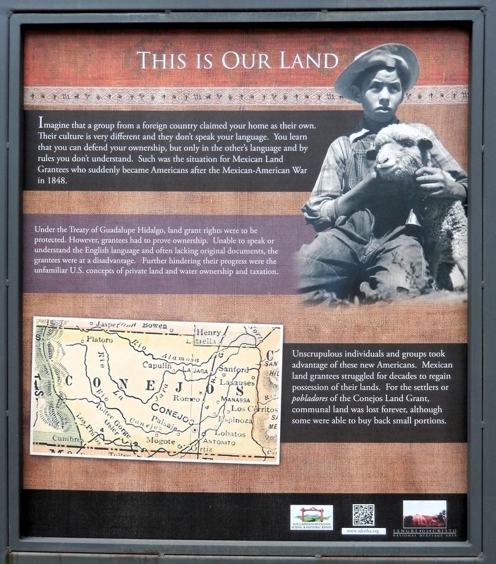 This is Our land Historical Marker