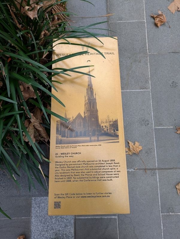 Wesley Church Historical Marker